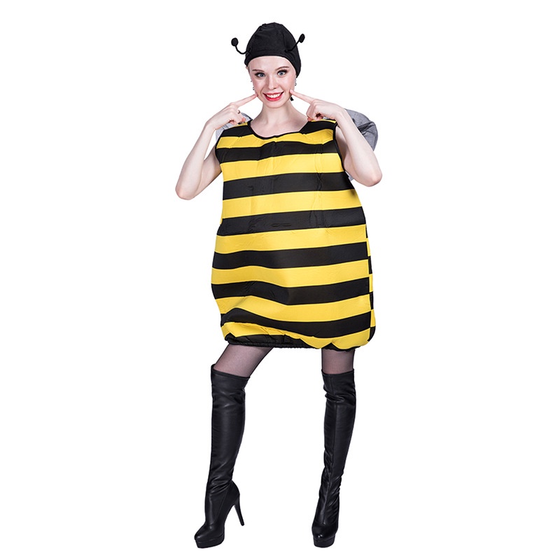 Insect costume Bee cos costume Halloween costume is unisex. | Shopee ...