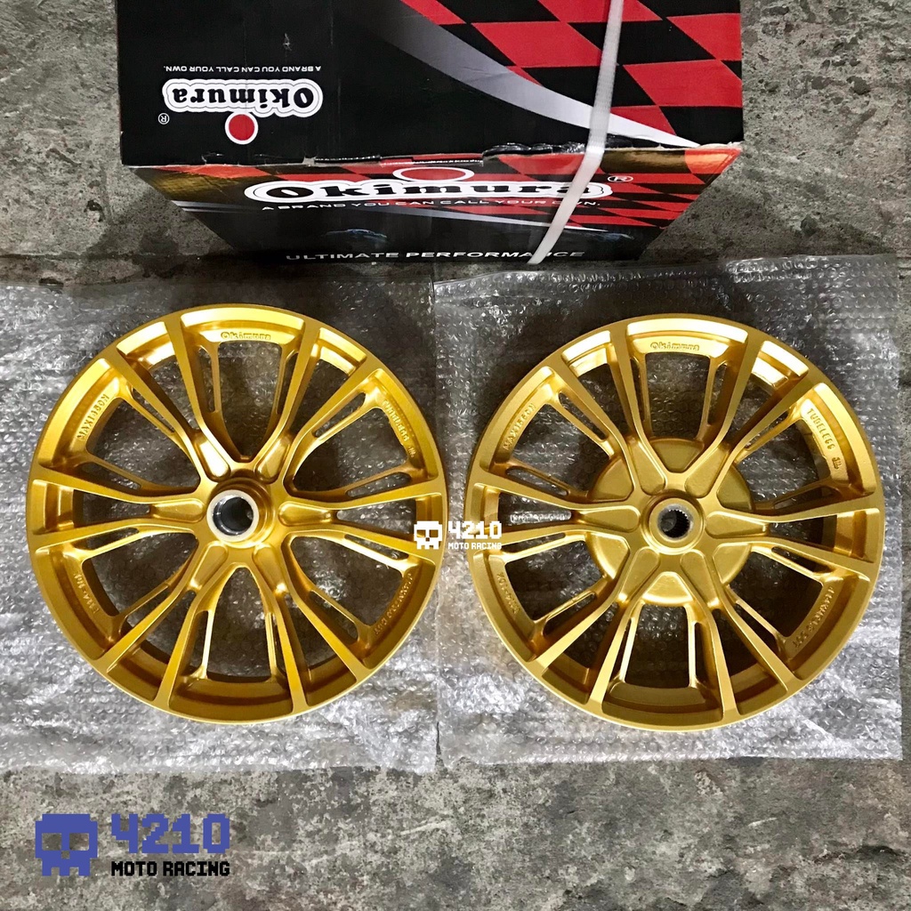OKIMURA MAGS for YAMAHA AEROX v1/v2 with FREE RADIATOR COOLANT | Shopee ...