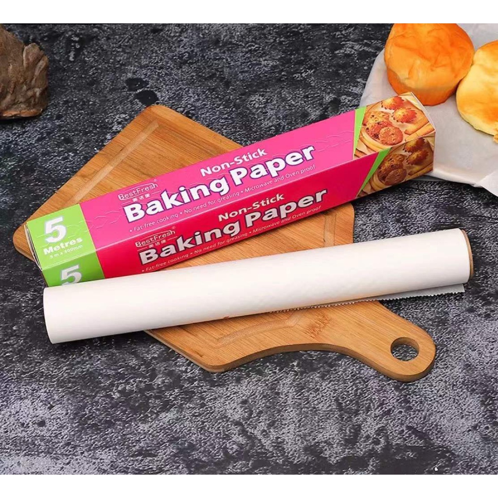 10M Baking Paper Parchment Paper Rectangle Baking Sheets for Bakery BBQ ...