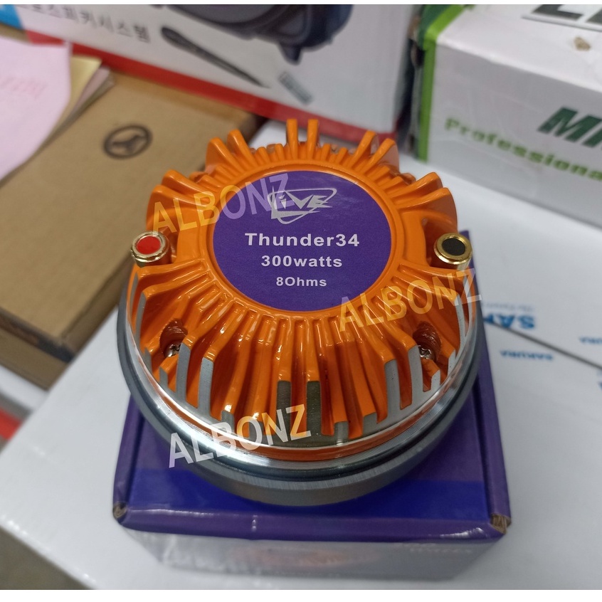 Live Thunder 34 Compression Driver Unit 300Watts | Shopee Philippines