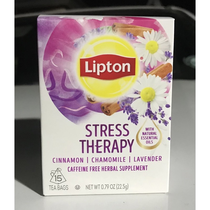 Lipton Stress Therapy 15 tea bags per box | Shopee Philippines