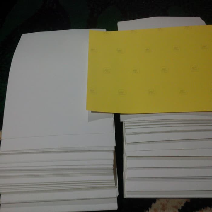 Cromo Material A4 Sticker Paper (20 sheets) | Shopee Philippines