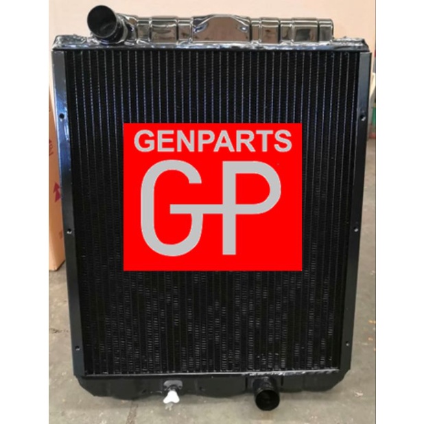 isuzu 4hf1 radiator long without fillerneck 3 rows brass copper ...