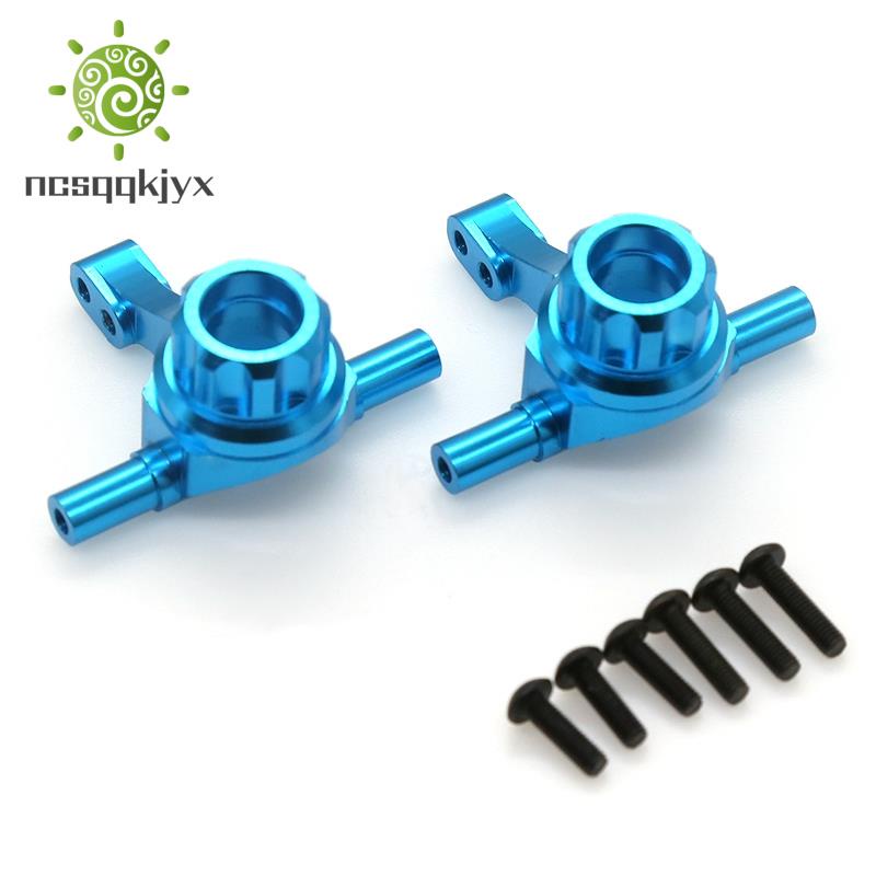 2Pcs Metal Front Upright Knuckle Steering Knuckle for Tamiya TT02 TT-02 1/10 RC Car Upgrade ...