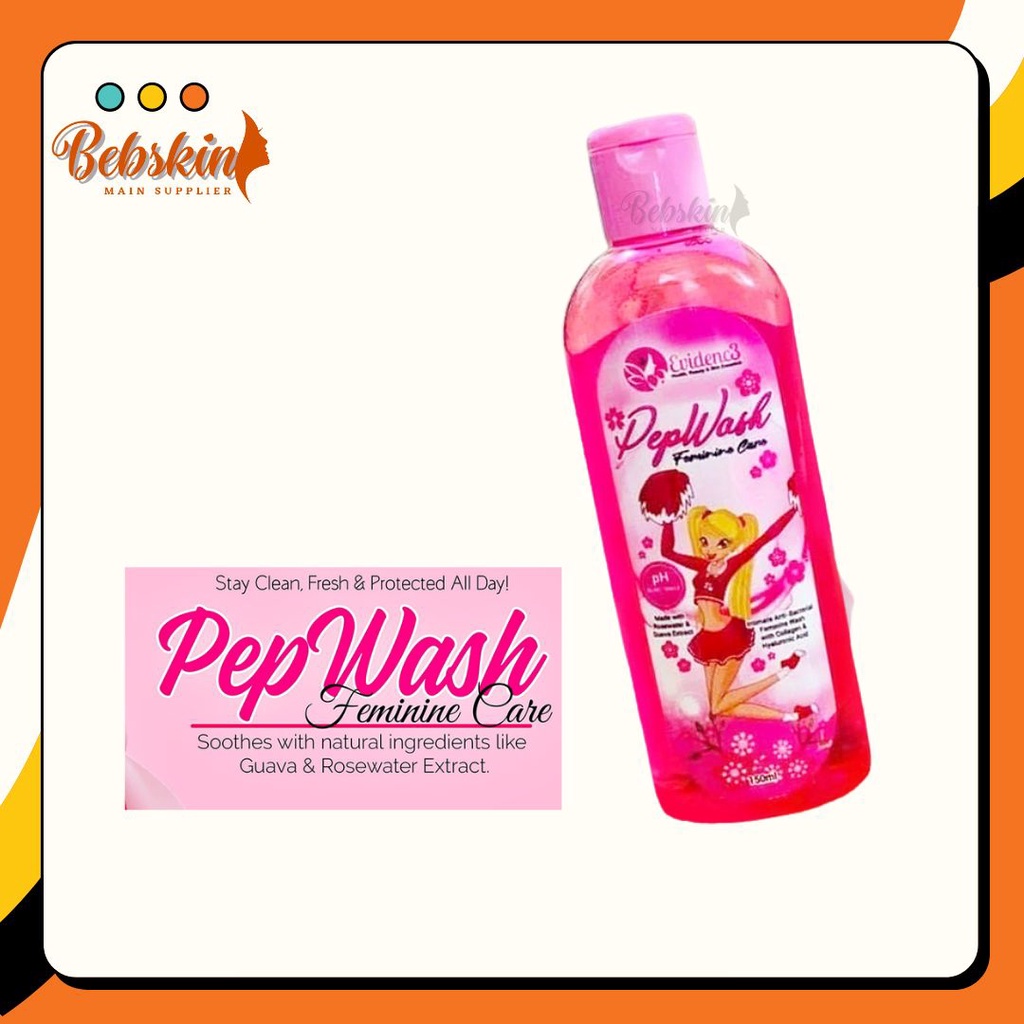 Evidence Pepwash Feminine Care Effective Vaginal Wash 150ml | Shopee ...