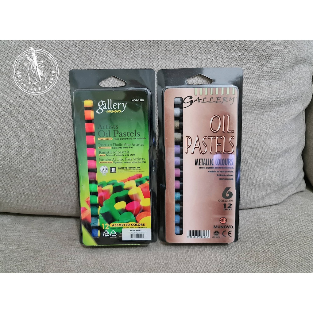 Mungyo Oil Pastels in Metallic and Fluorescent Colors | Shopee Philippines