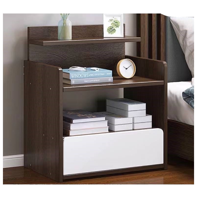 HomeCare Industrial Bedside Table with 1 Drawer (40*30*60CM) | Shopee ...