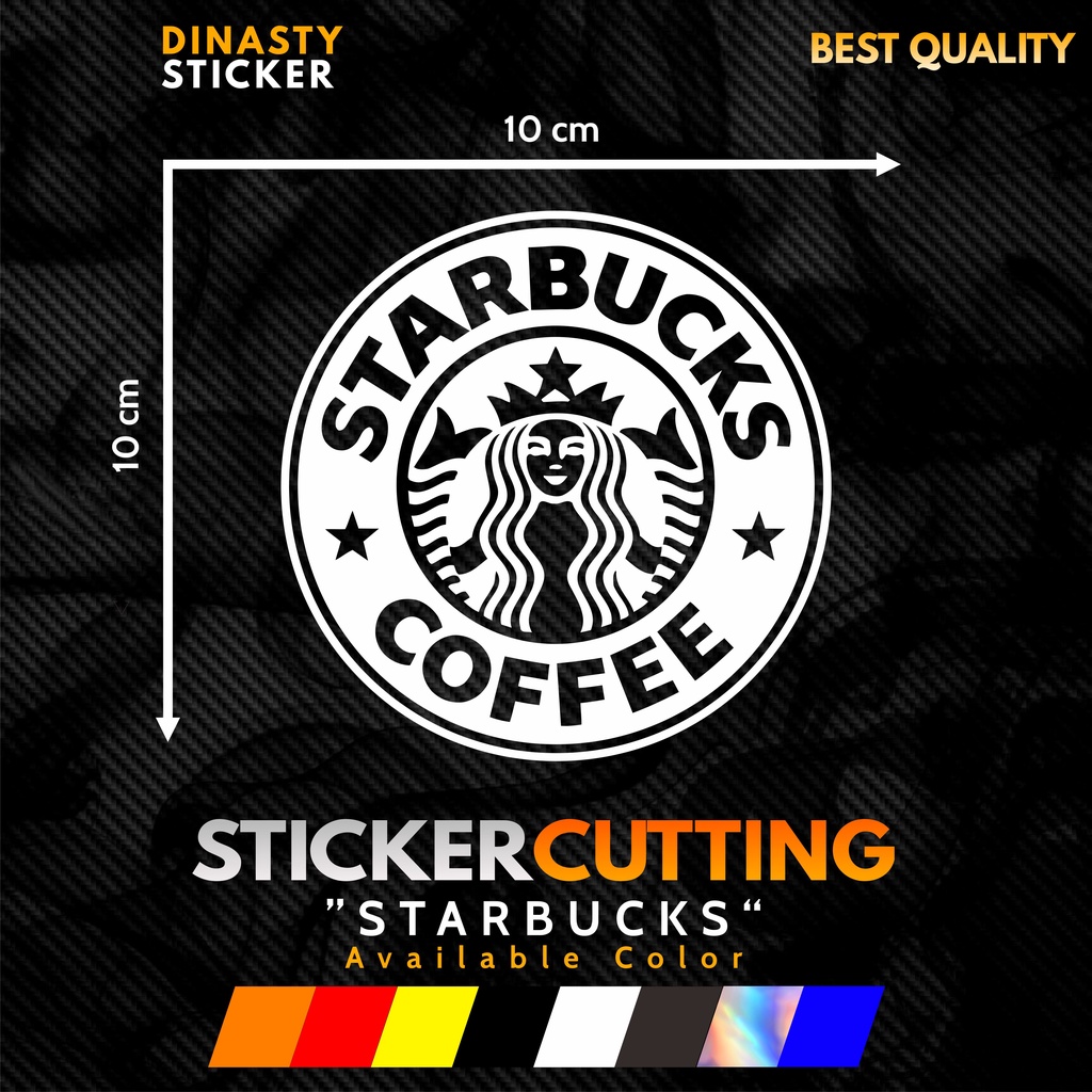 Starbucks Coffee LOGO CUTTING STICKER STICKER | Shopee Philippines