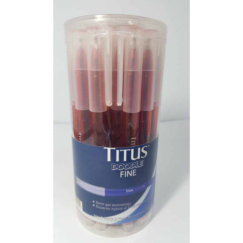 1 box Original Titus Ballpen (25pcs) ballpen | Shopee Philippines