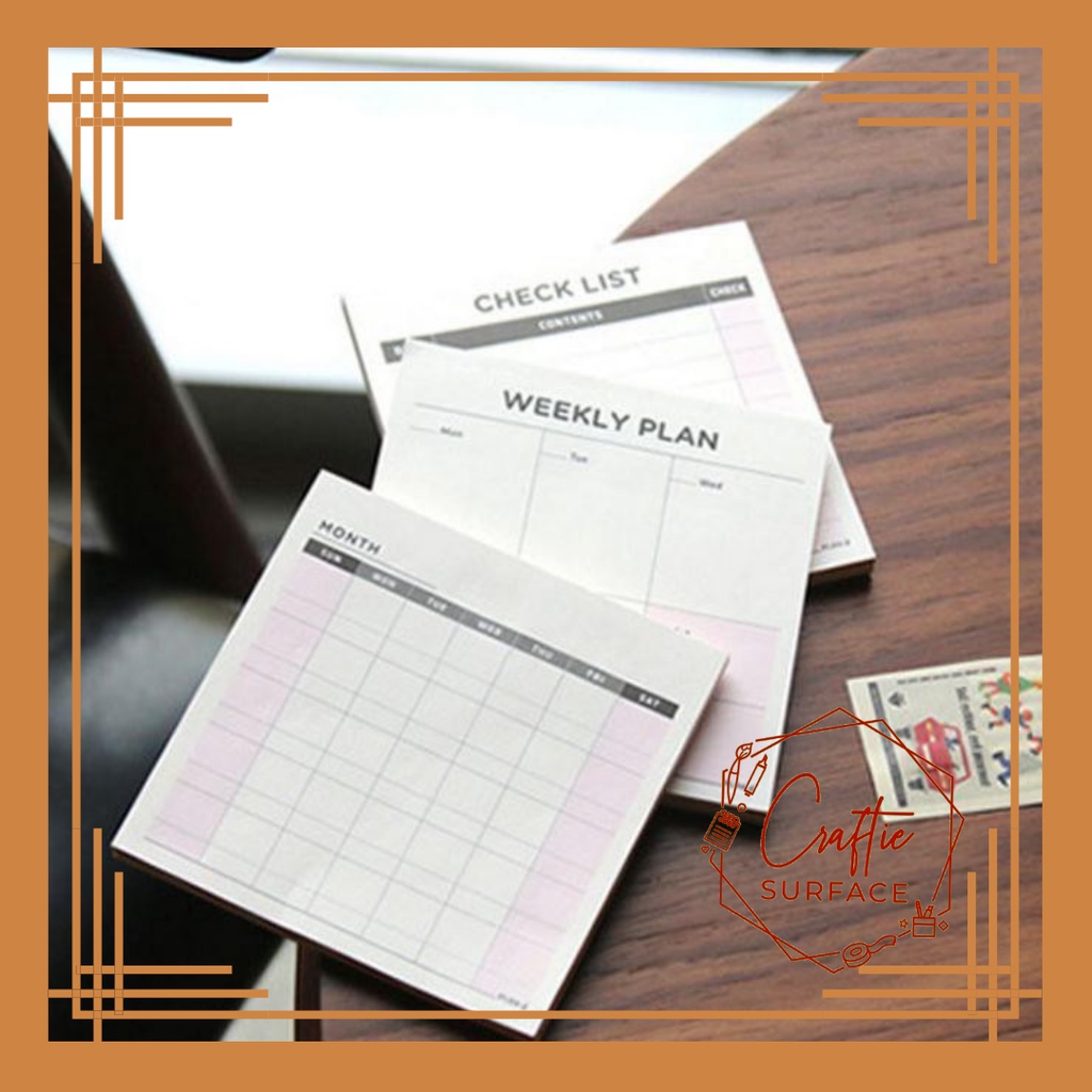 60pcs/pack Minimalist Style Memo Pad | Shopee Philippines