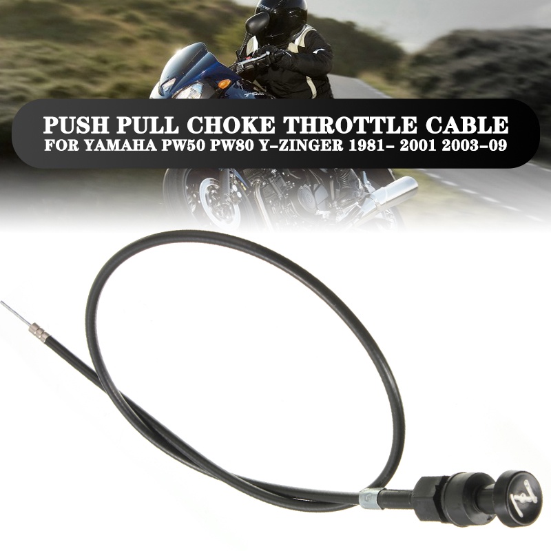 New Push Pull Choke Throttle Cable For Yamaha PW50 PW80 Y-Zinger 1981 ...