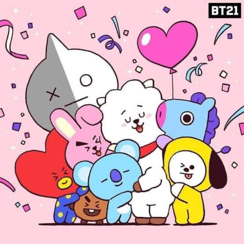 hello kitty and bts steacker cartoons | Shopee Philippines