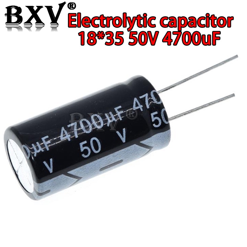 2PCS 50V4700UF 4700uf50v 18*35 50v 4700uf 18x35 Electro Electrolytic ...