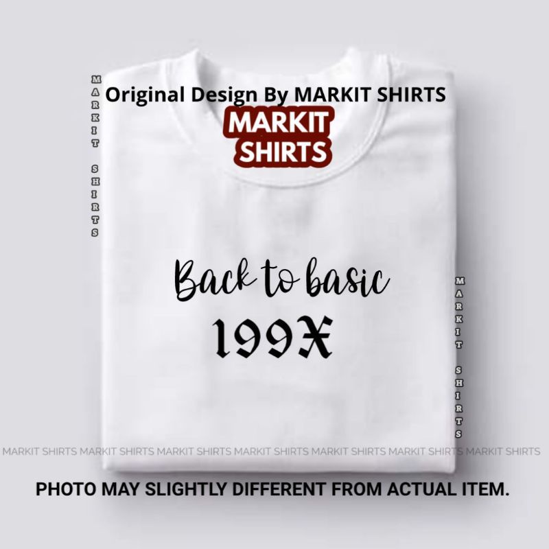 Minimalist Back to basic 199x Drifit Tshirt Men or Woman Unisex Statement Design Simple 129 ...