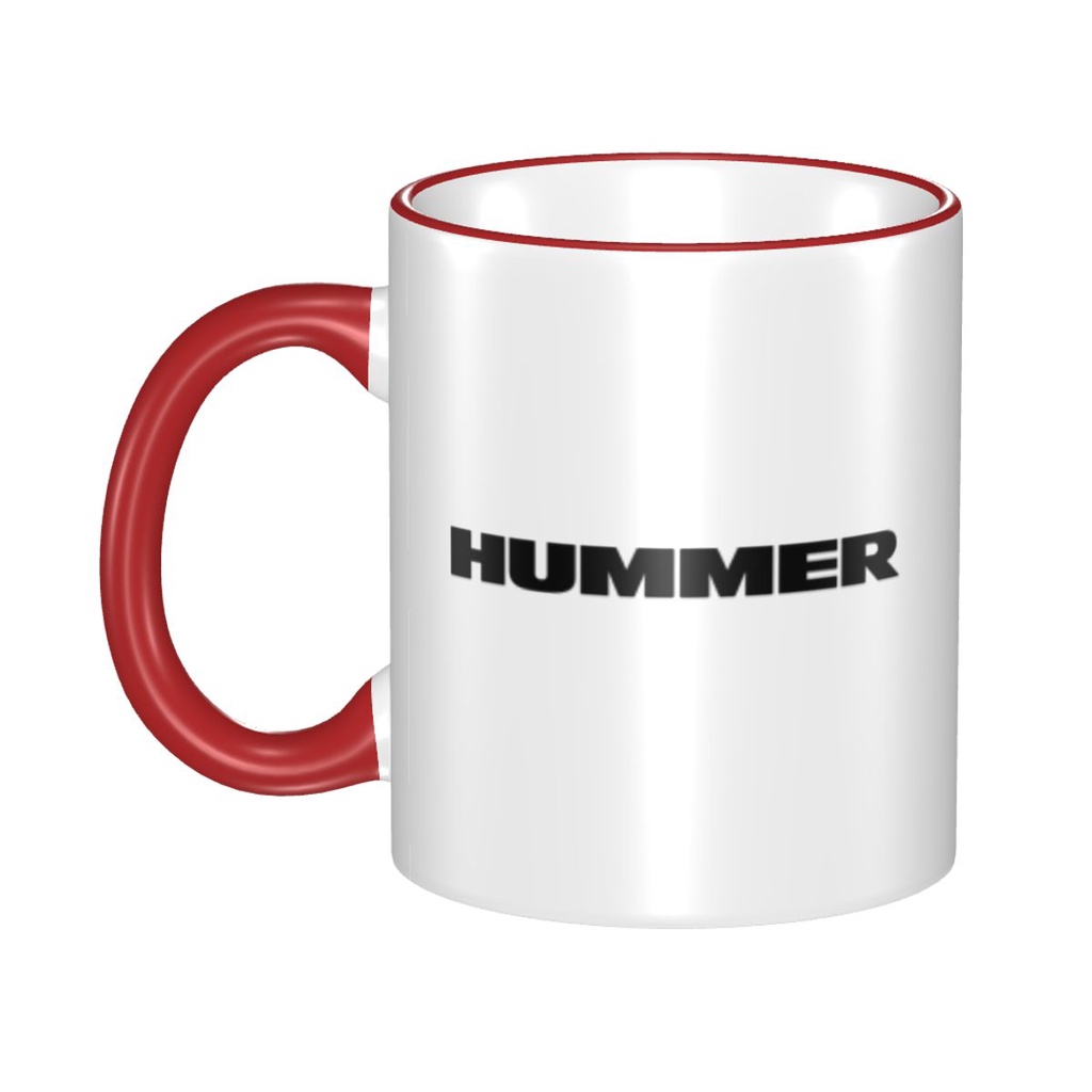 Ready Stock Hummer Logo Mug Creative Coffee Cup Couple Simple Ceramic ...