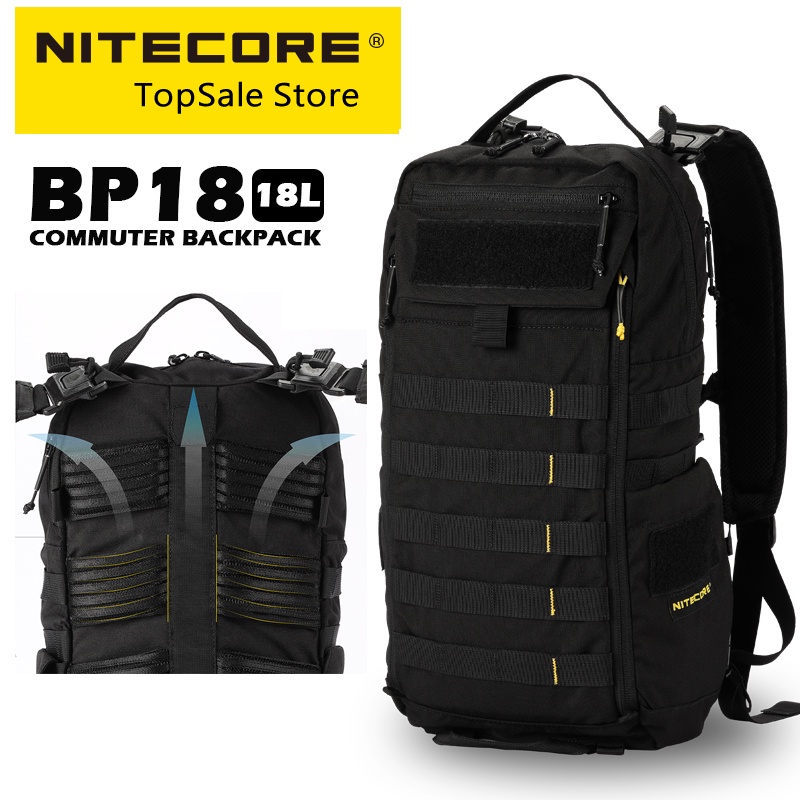 Nitecore BP18 18L Waterproof Travel Backpack Multi-purpose Commuter ...