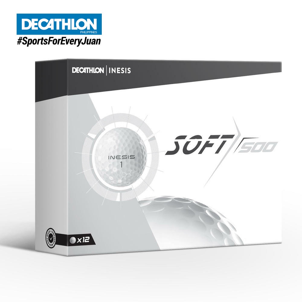 Decathlon Inesis Soft 500 Golf Ball x12 | Shopee Philippines