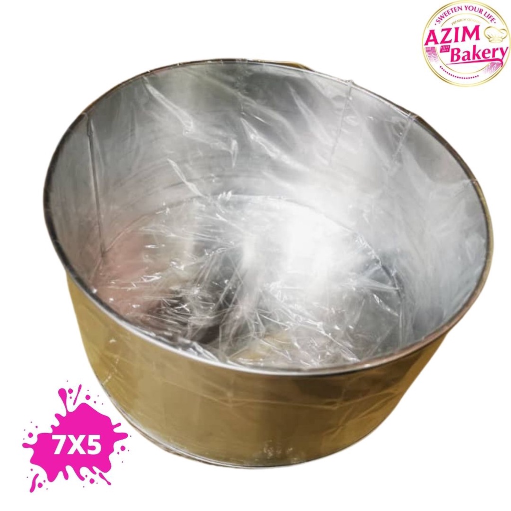 LOYANG BULAT 7X5 LOYANG KEK BULAT ROUND CAKE MOLD CAKE MOULD ACUAN KEK ...