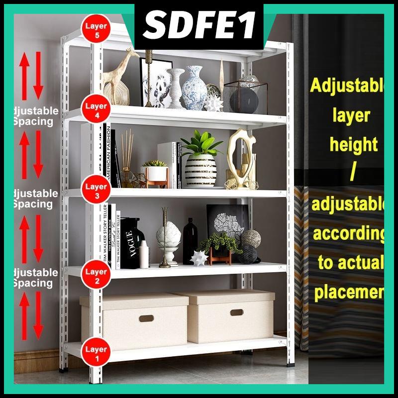 [SDFE1.PH]Steel Shelf Metal Rack Cold-rolled 5 Tiers 4 Tiers Steel ...