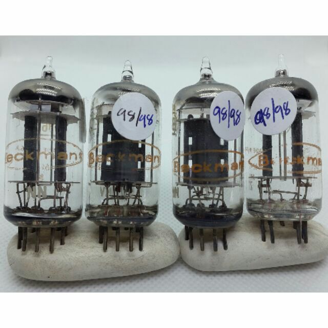 50 4 X 5965 (MATCHED QUAD) 3-MICA Beckman by RCA Yellow label O-Getter ...