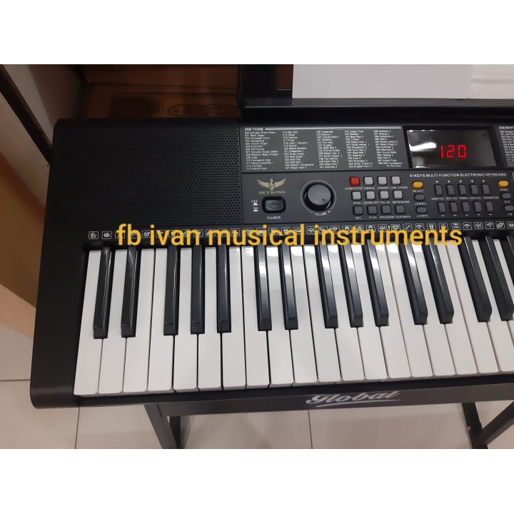 skywing sw-299/ gl-291 ubt 61 keys electronic keyboard piano organ ...