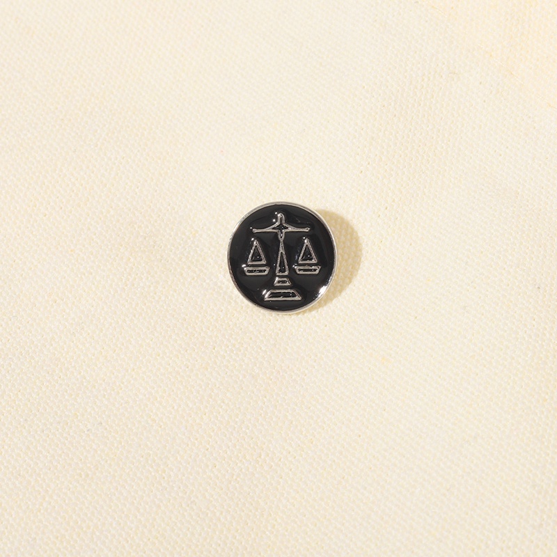 Creative Lawyer Enamel Pin Unique Justice Referee Brooch Judge Delicate ...