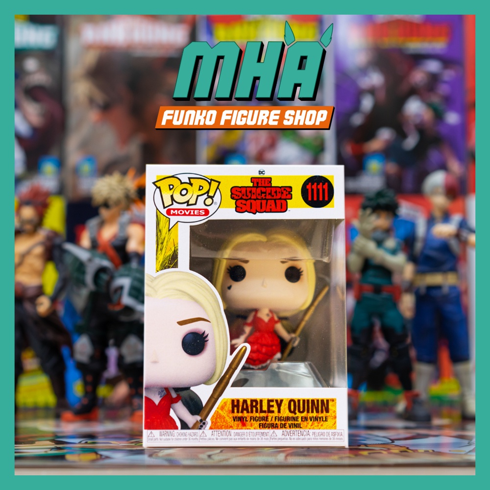 Genuine Funko Pop Movies: The Suicide Squad - Harley Quinn (Damaged ...