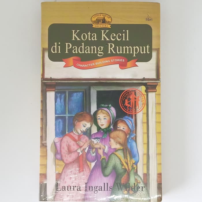 Little House Story Book Little City in the Grass Field Character ...