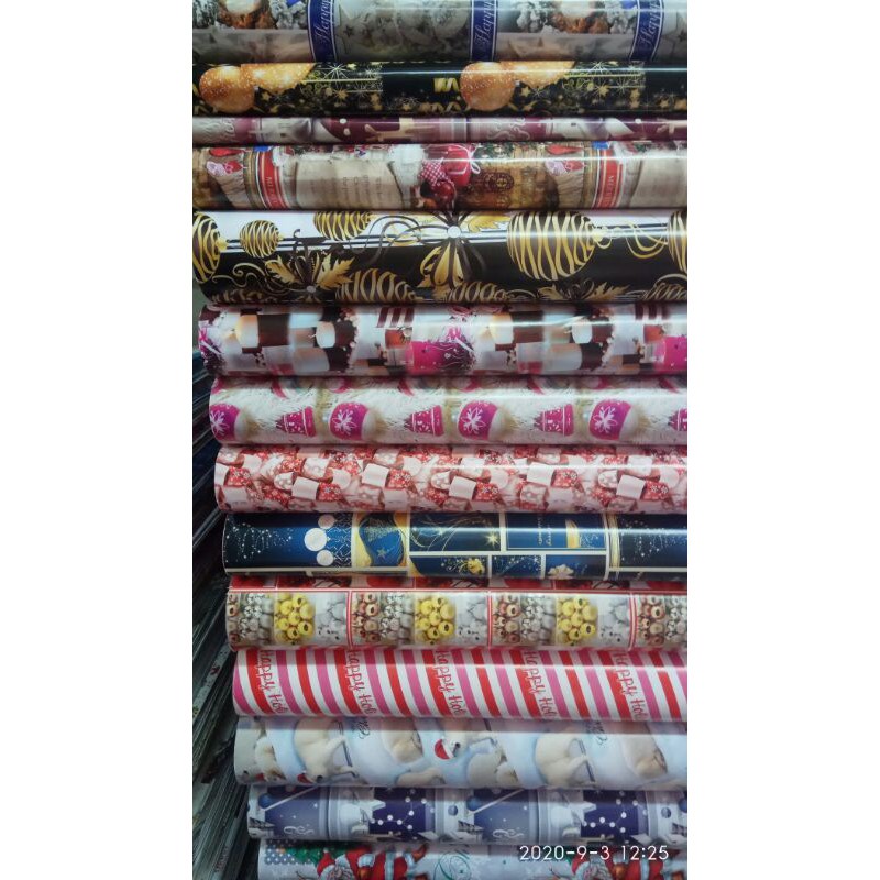 Chrismas Gift Wrapper Per Rolled | Shopee Philippines