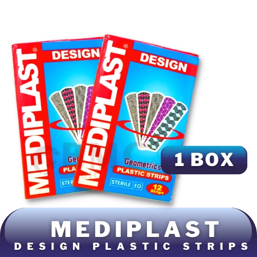 Mediplast Plastic Strips Band Aid Bantam | Transparent | Cartoons ...