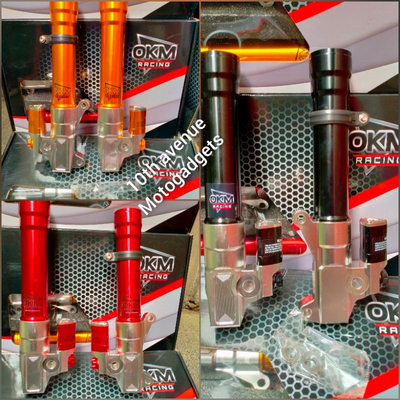 Okm Front Outer tube for Click v3/V2/v1/beat fi/scoopy/genio | Shopee ...