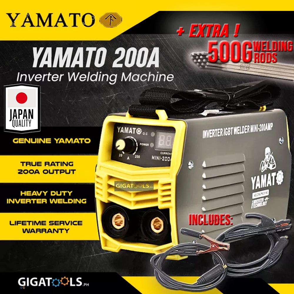 New Yamato 200A Digital Inverter IGBT Welding Machine ( MINI 200A ...