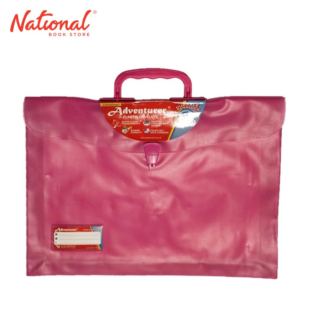 Adventurer Plastic Envelope Expanding With Handle E19Lwh Long Push Lock ...