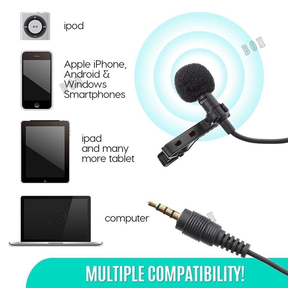 lavalier microphone(portable external microphone) | Shopee Philippines
