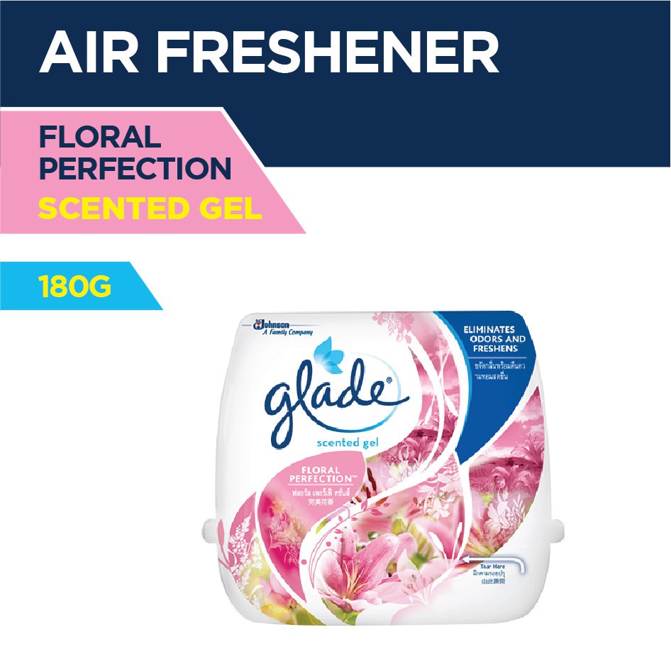 Glade Scented Gel - Floral Perfection 180g | Shopee Philippines