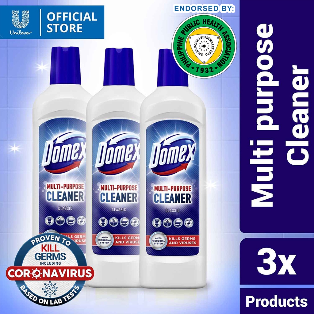 Domex Multi-Purpose Cleaner Classic 500ml Bottle 3x | Shopee Philippines