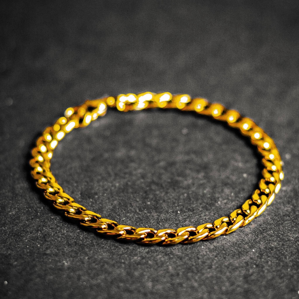 Tiger Chain - Cuban Chain Bracelet | Shopee Philippines