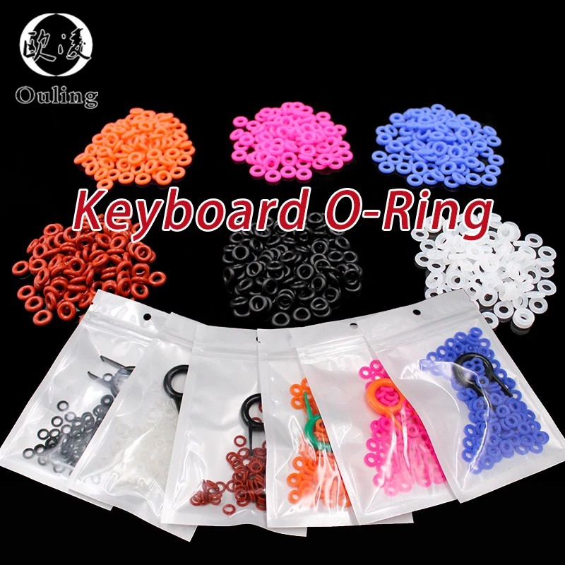 Mechanical Keyboard o-ring Keycaps Silicone rubber Switch Sound ...