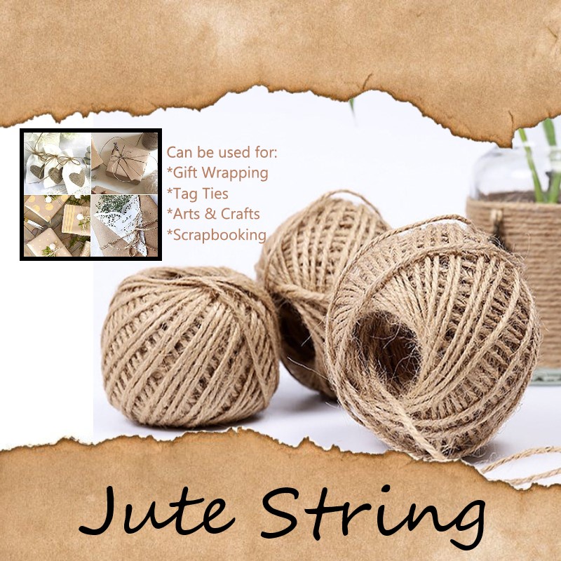 Jute String (450 feet/ 137 meters / 150 yards) | Shopee Philippines