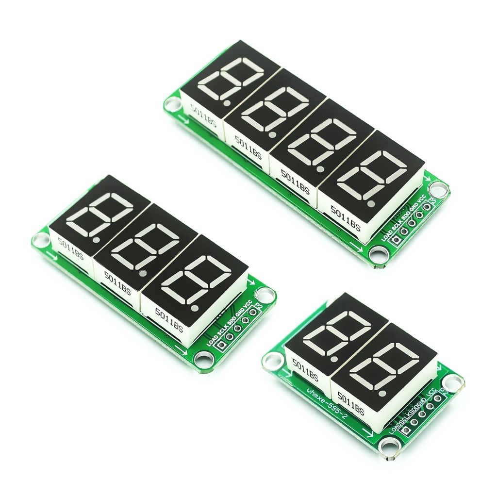 Static drive 2 3 4 segment Digital Tube LED Display Module 2 Digital ...