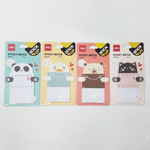 Sticky Note Paper Deli Adhesive Envelope | Shopee Philippines