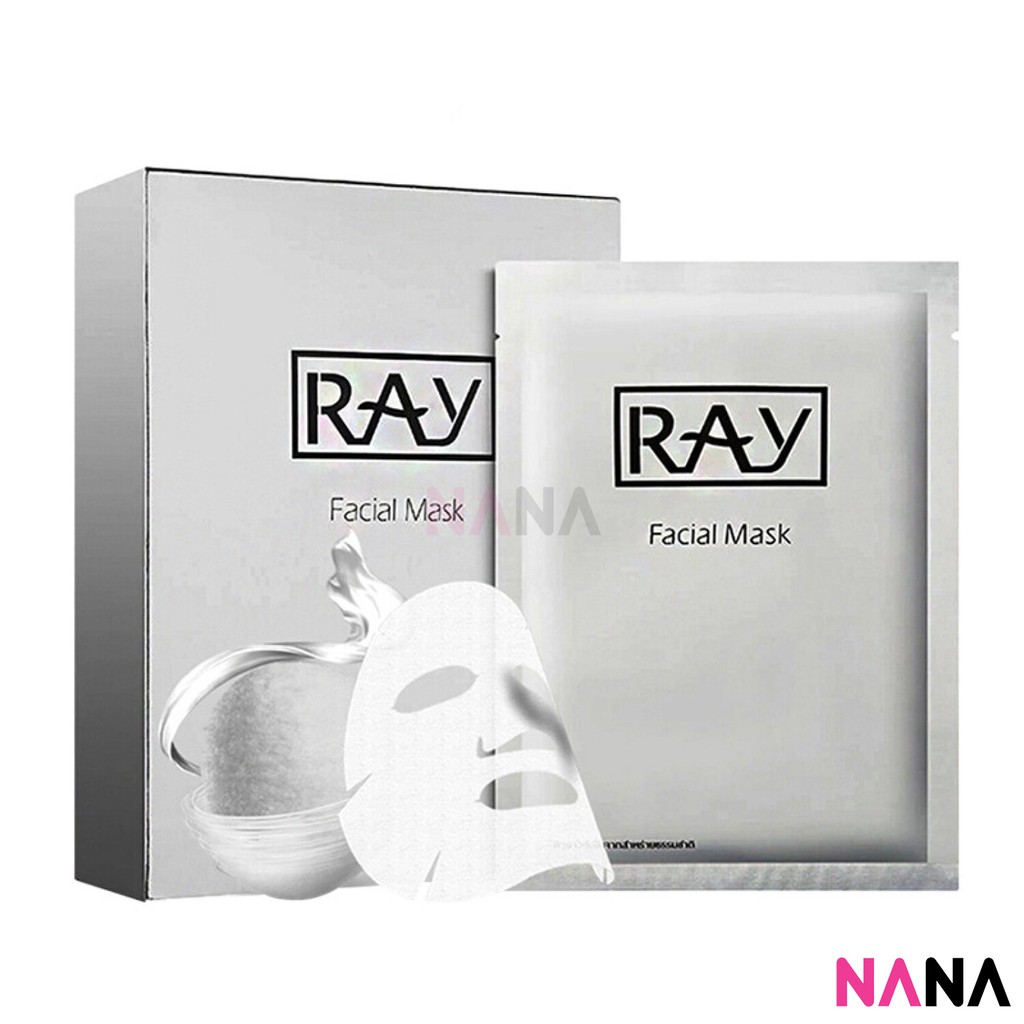 RAY Facial Silk Mask - Silver 10 Sheets | Shopee Philippines