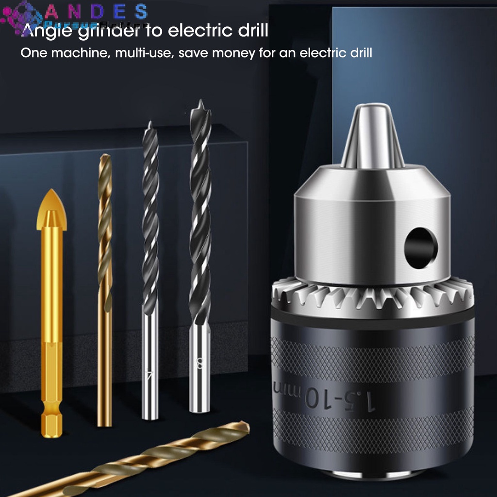 Angle Grinder To Hand Electric Drill Special Chuck 10mm Iron With Key ...
