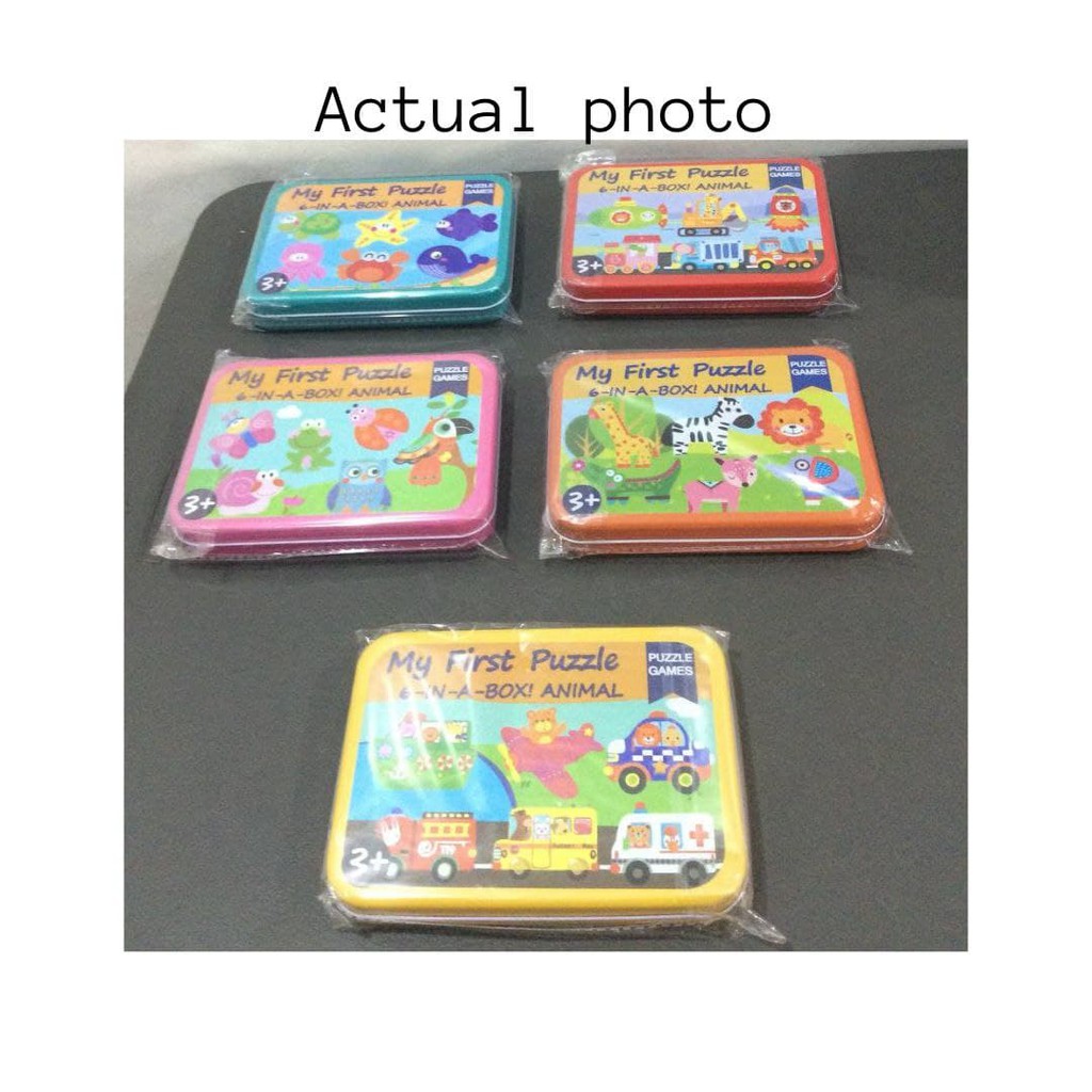 My First Puzzle Game Play Educational Toy Set | Shopee Philippines