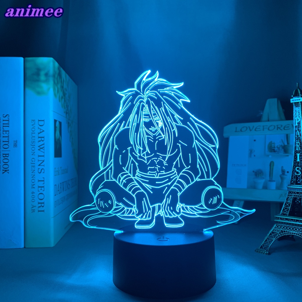 3d Led Light Anime Yuyu Hakusho Raizen for Bedroom Decor Night Light ...