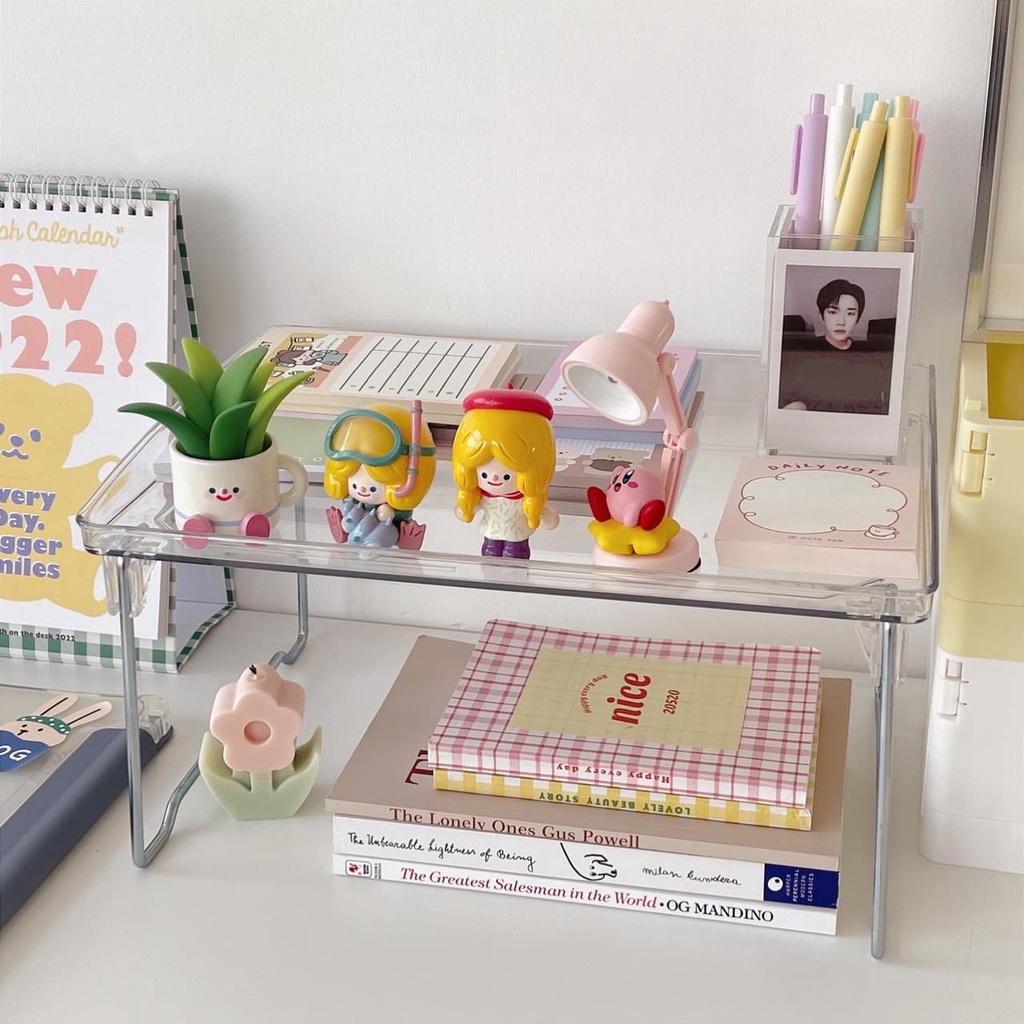 Acrylic Desktop Organizer Table Organizer Makeup Storage Racks ...
