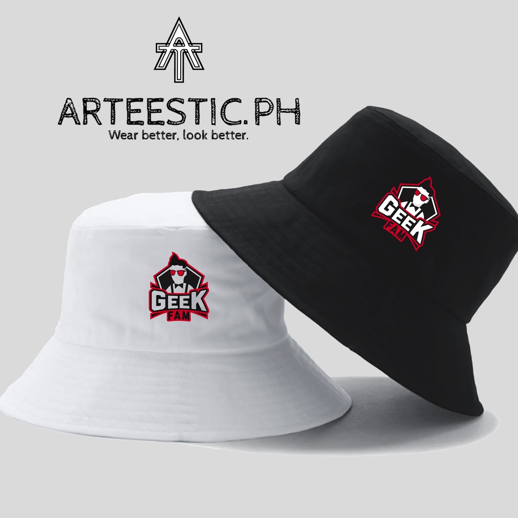 MLBB 21 GEEK FAM Bucket Hat Quality Cotton For Men and Women Unisex ...