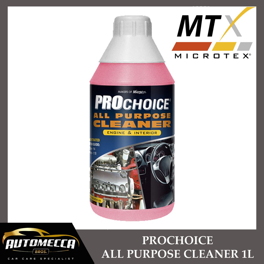 MTX PROCHOICE All Purpose Cleaner Engine & Interior 1L | Shopee Philippines