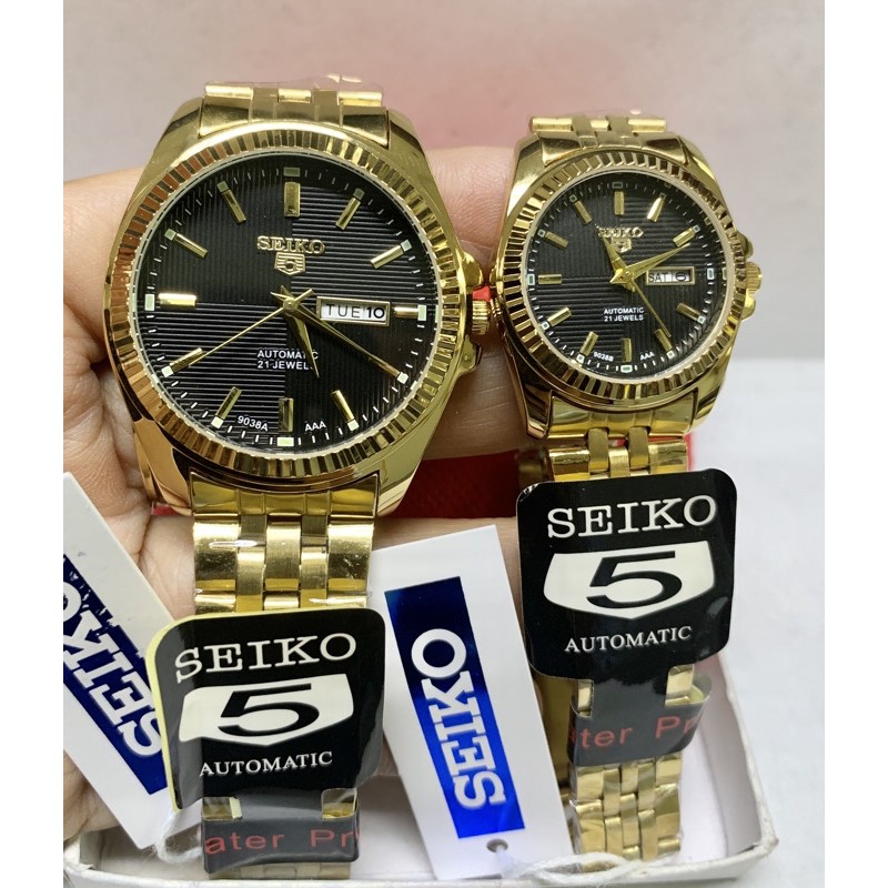 Couple watch Automatic Hand movement 2pcs | Shopee Philippines