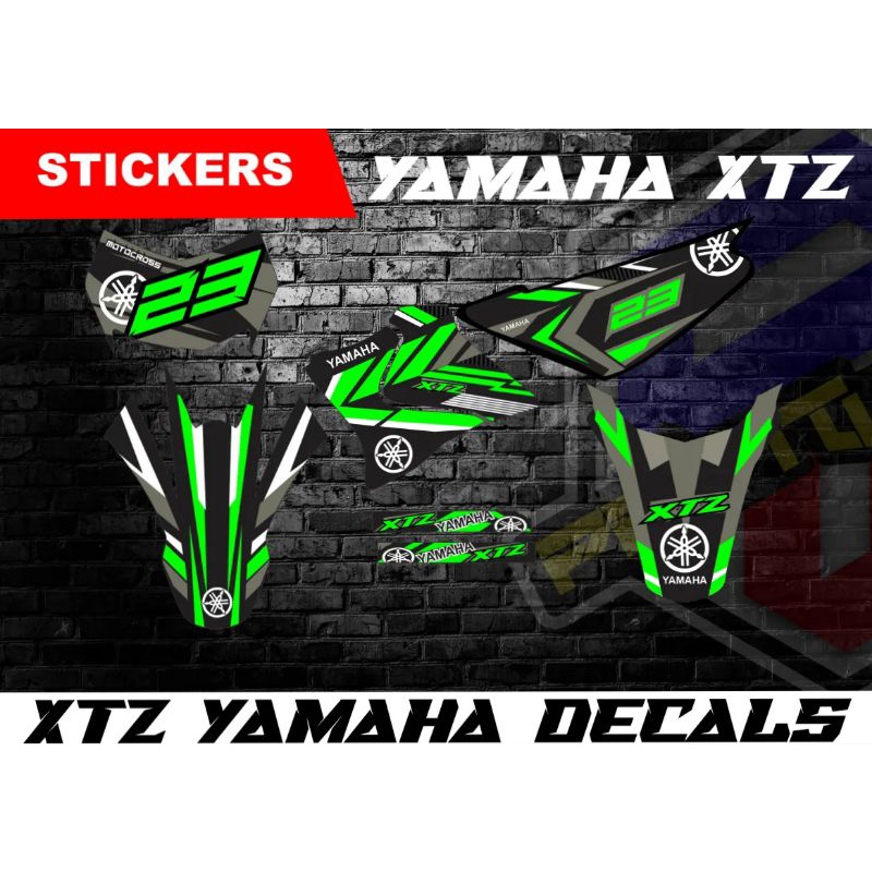 yamaha xtz 125 sticker decals | Shopee Philippines